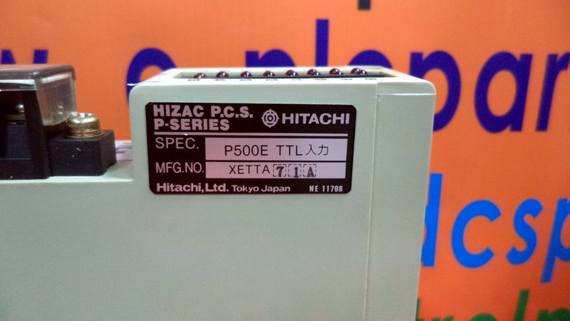 Hitachi P-SERIES P500E XETTA71A - 裕益科技自動化設備可程式編碼器PLC分散式控制系統DCS
