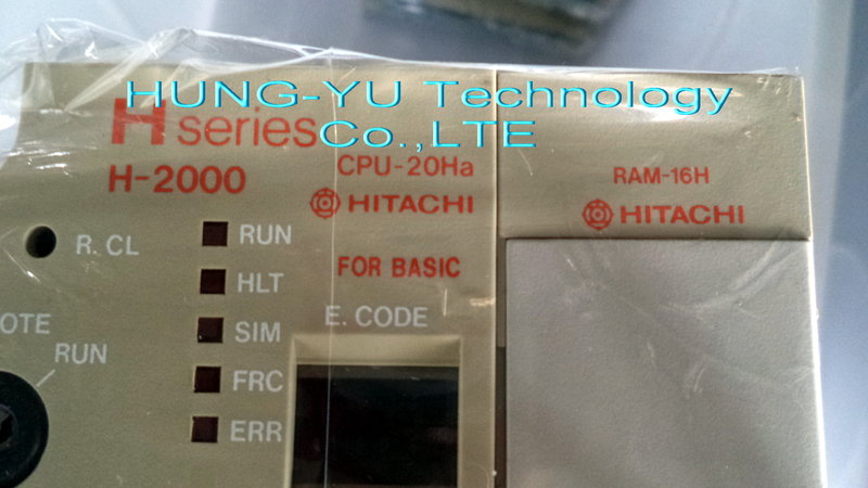 HITACHI 日立 H-2000 CPU-20HA RAM-16H 2048PTS 48.5KSTPS - PLC DCS SERVO ...