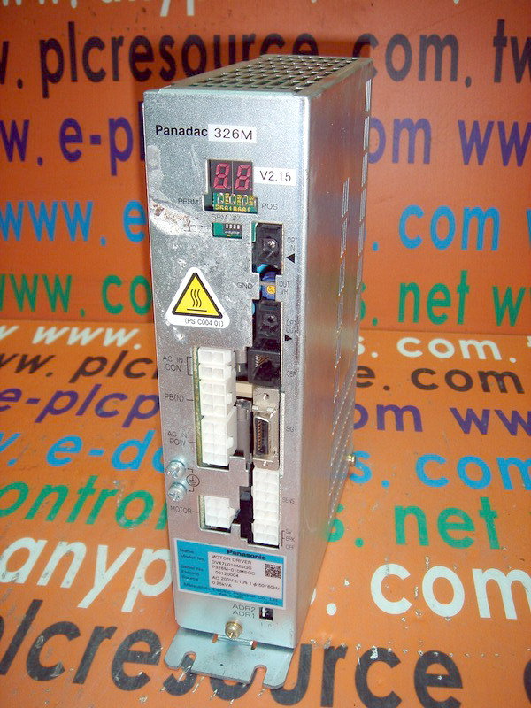 PANASONIC MOTOR DRIVER DV47L010MSGC P326M-010MSGC - PLC DCS SERVO ...