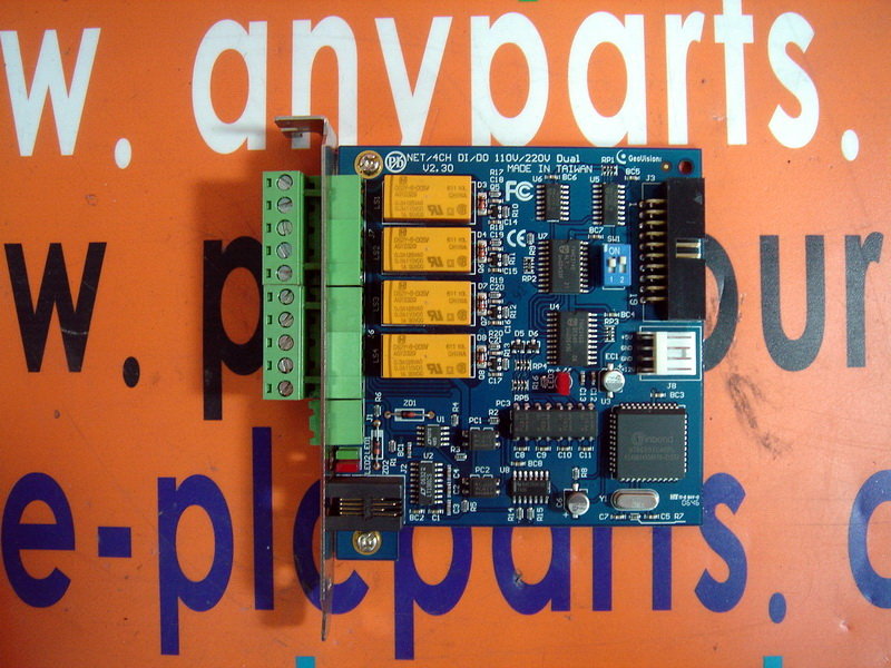 GEOVISION GV-NET4CH DIDO 110V220V DUAL V2.30 - 裕益科技自動化設備可程式編碼器PLC分散式控制系統DCS