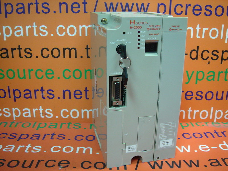 HITACHI H-SERIES CPU MODULE CPU-20HA43QADHCDD - PLC DCS SERVO Control ...