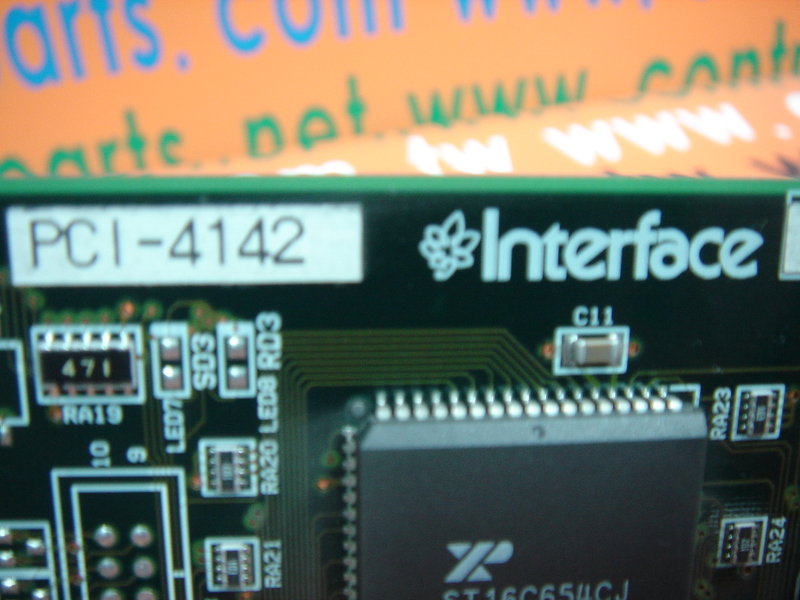 INTERFACE PCI-4142 - PLC DCS SERVO Control MOTOR POWER SUPPLY IPC ROBOT