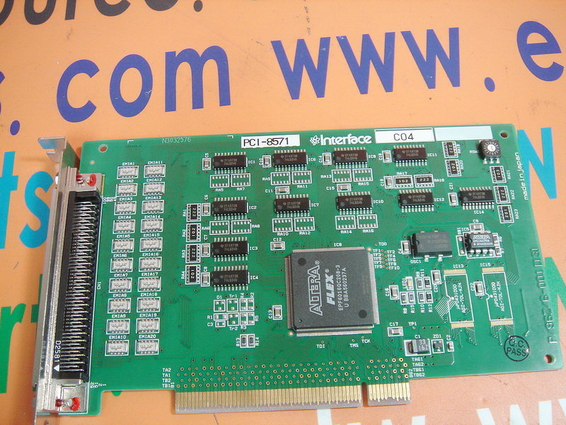 INTERFACE PCI-8571 - 裕益科技自動化設備可程式編碼器PLC分散式控制系統DCS