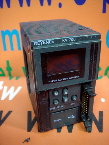 KEYENCE KV-700 PLC CPU MODULE MICRO USB DATA WINDOW KV700 - 裕益科技自動化設備可 ...