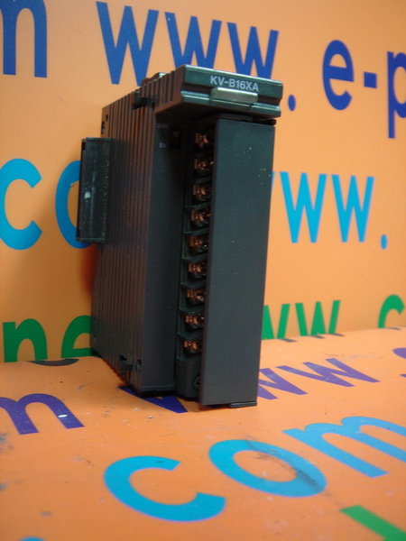 KEYENCE KV-B16XA KVB16XA Input Module 24VDC 5.3mA - 裕益科技自動化設備可程式編碼器PLC ...