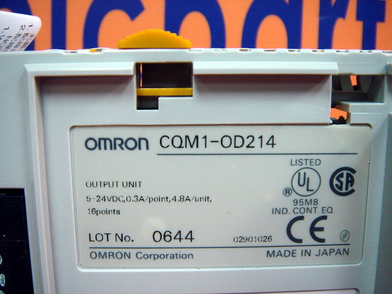 OMRON OUTPUT UNIT CQM1-OD214 New Original boxed - 裕益科技自動化設備可程式編碼器PLC分散式 ...