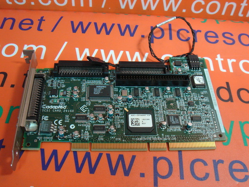 HP A1280-66502 / ADAPTEC SCSI CARD 29160 - PLC DCS SERVO Control MOTOR ...