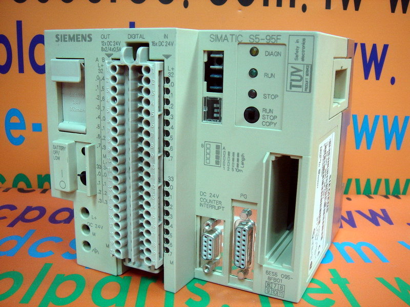 SIEMENS SIMATIC S5 S5-95F PLC 6ES5 095-8FB01 6ES5095-8FB01 - PLC DCS ...