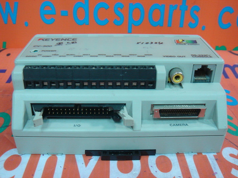 KEYENCE CV-300 / RS-232C - PLC DCS SERVO Control MOTOR POWER SUPPLY IPC ...