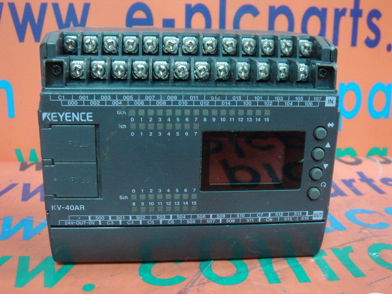 KEYENCE KV-40AR - 裕益科技自動化設備可程式編碼器PLC分散式控制系統DCS