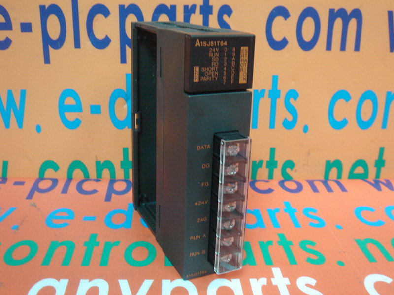 MITSUBISHI I/O LINK MASTER UNIT A1SJ51T64 - PLC DCS SERVO Control MOTOR ...