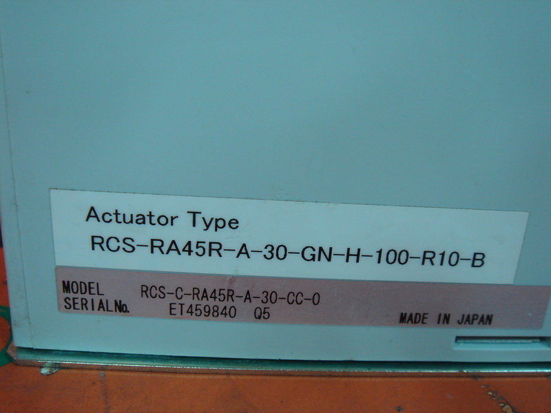 IAI RCS-C-RA45R-A-30-CC-0 - 裕益科技自動化設備可程式編碼器PLC分散式控制系統DCS