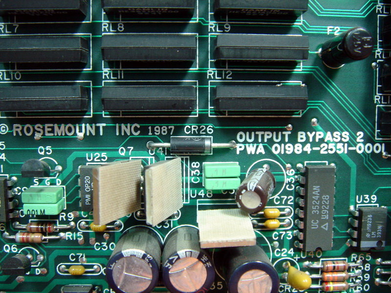 FISHER ROSEMOUNT RS3 OUTPUT BYPASS 2 PWA 01984-2551-0001 REV. J/W - 裕益 ...