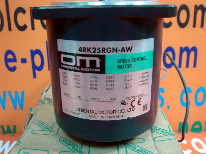 ORIENTAL 4RK25RGN-AWU / 4RK25RGN-AW NIB - PLC DCS SERVO Control MOTOR ...