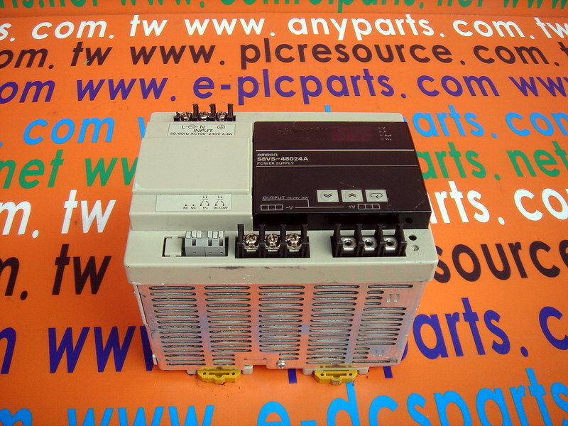 OMRON S8VS-48024A S8VS-48024/A POWER SUPPLY - 裕益科技自動化設備可程式編碼器PLC分散式控制系統DCS