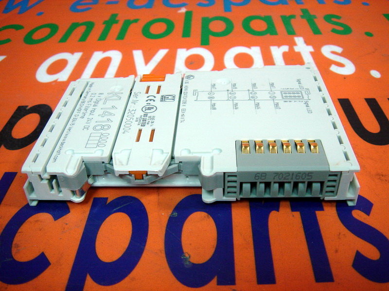 BECKHOFF 8 x DIGITAL INPUT MODULE KL1418 - 裕益科技自動化設備可程式編碼器PLC分散式控制系統DCS