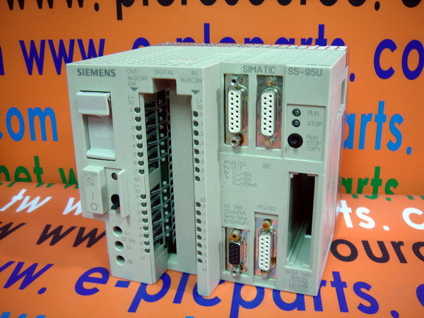 SIEMENS S5 PLC 6ES5 095-8MC03 6ES5095-8MC03 - 裕益科技自動化設備可程式編碼器PLC分散式控制系統DCS