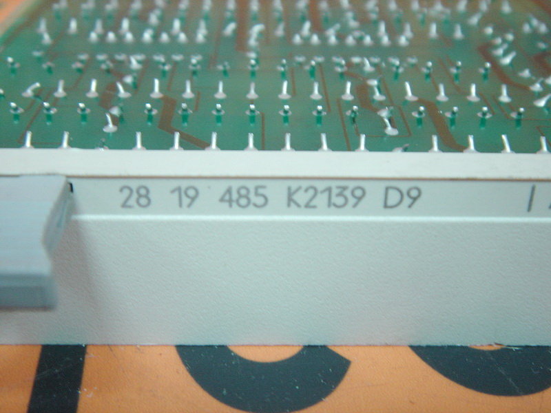 SIEMENS 28 19 485 K2139 D9 - 裕益科技自動化設備可程式編碼器PLC分散式控制系統DCS