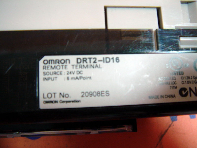 OMRON DRT2-ID16 INPUT MODULE DNET 16POINT SAMRT SLAVE - 裕益科技自動化設備可程式編碼器 ...