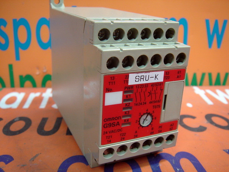 OMRON G9SA-321-T075 SAFETY RELAY 3P-NO 7.5S DELAY SLIM SAFE - 裕益科技自動化設備 ...