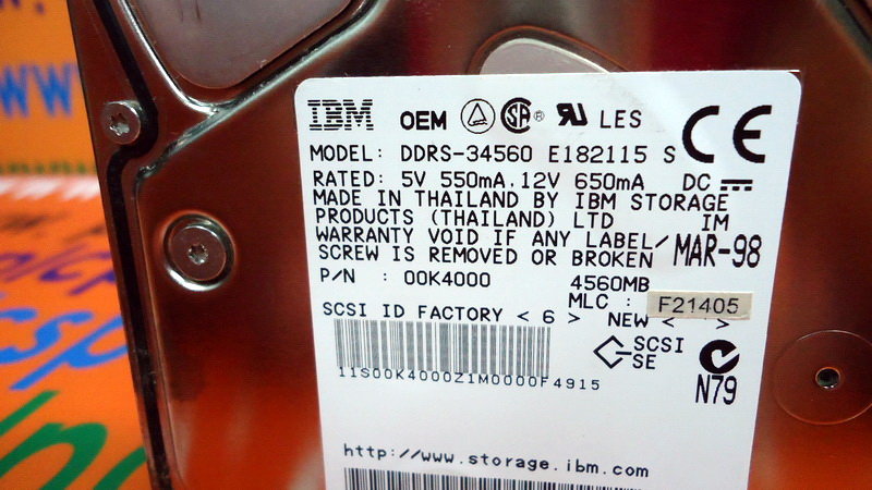 IBM DDRS-34560 / 00K4000 - PLC DCS SERVO Control MOTOR POWER SUPPLY IPC ...