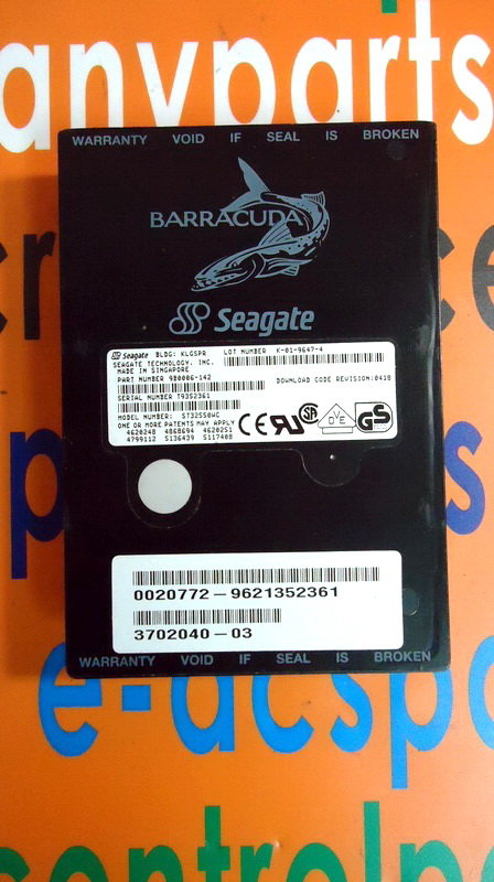 Seagate ST32550WC / 9B0006-142 - PLC DCS SERVO Control MOTOR POWER ...