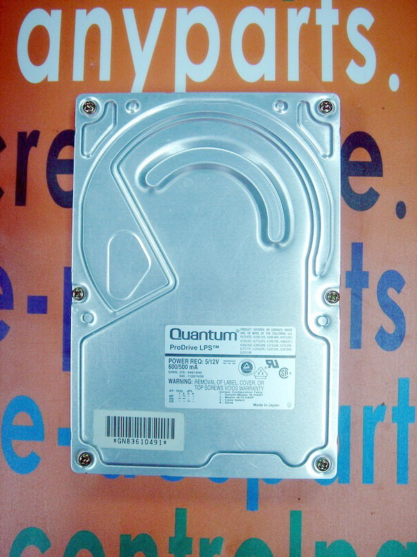 Quantum Hard Disk TB27A011 270MB 3.5inch - 裕益科技自動化設備可程式編碼器PLC分散式控制系統DCS