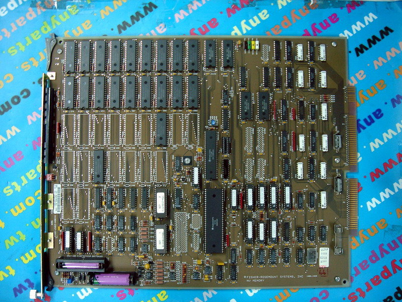 FISHER ROSEMOUNT RS3 01984-2347-0021 MEMORY BOARD - 裕益科技自動化設備可程式編碼器PLC ...