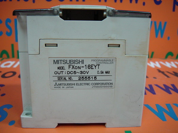MITSUBISHI FX0N-16EYT 16 I/O TRANS OUT EXTENSION BLOCK - 裕益科技自動化設備可程式 ...