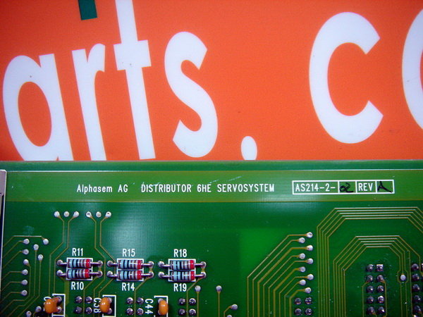 ALPHASEM AG DISTRIBUTOR 6HE SERVOSYSTEM AS 214-2-2 - PLC DCS SERVO ...