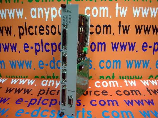 Texas Instruments PLC TI 575-2104 575 VME CPU MODULE VME CPU 575 8192 ...