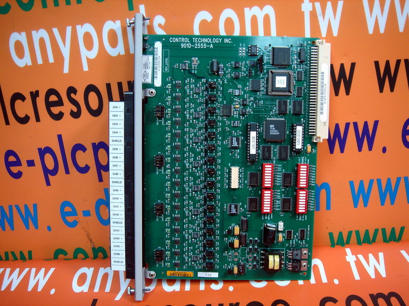 Texas Instruments PLC TI 505-2555 16 PT ANALOG INPUT MODULE CTI 901D ...