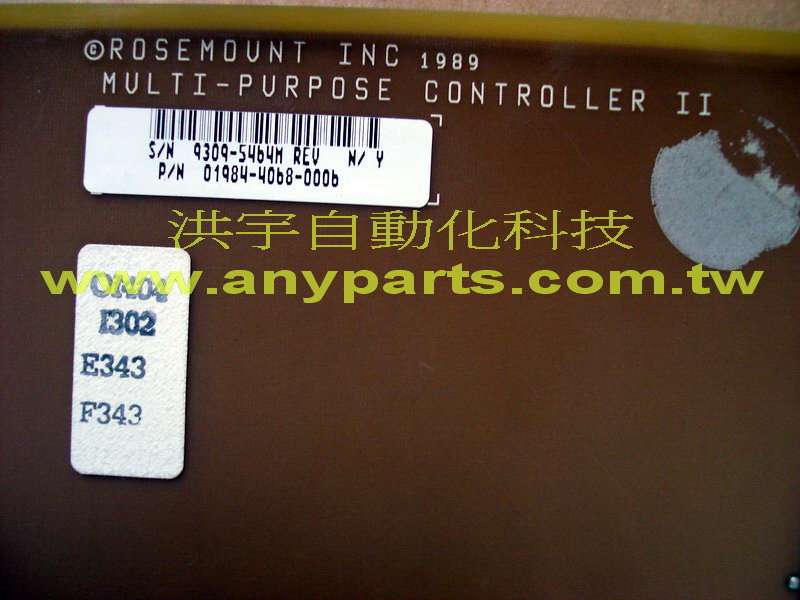 FISHER ROSEMOUNT RS3 01984-4068-0006 PC MEMORY BOARD - 裕益科技自動化設備可程式編碼器 ...