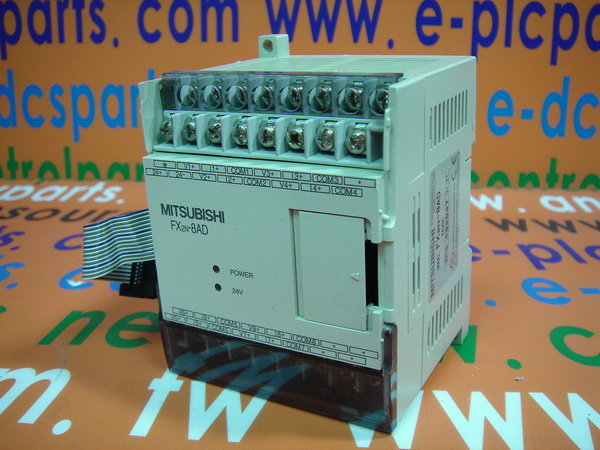 MITSUBISHI FX2N-8AD INPUT MODULE ANALOG 14.5 BIT 8POINT MULTI INPUT ...