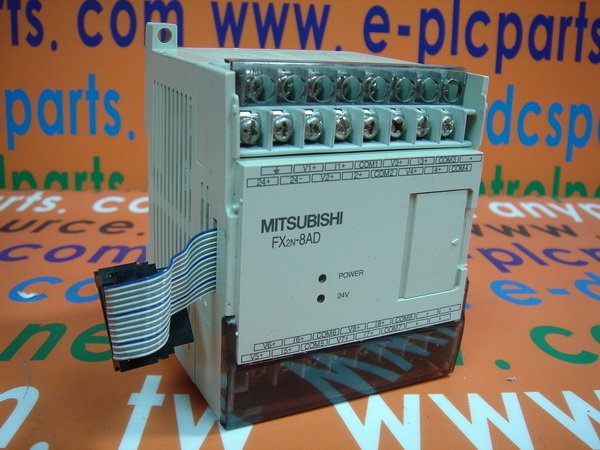 MITSUBISHI FX2N-8AD INPUT MODULE ANALOG 14.5 BIT 8POINT MULTI INPUT ...