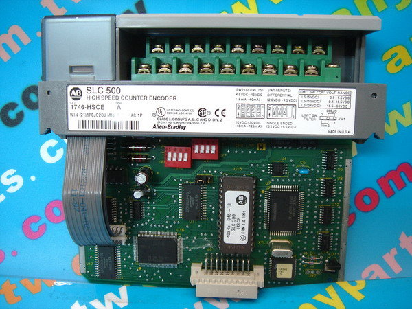 PLC-ALLEN BRADLEY 1746-HSCE COUNTER MODULE HIGH SPEED FOR ENCODER ...
