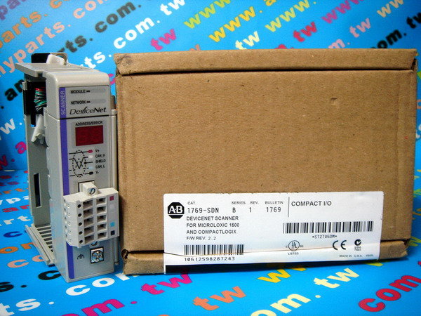 PLC-ALLEN BRADLEY 1769-SDN SCANNER MODULE DEVICENET 1764 AND 1769 ...