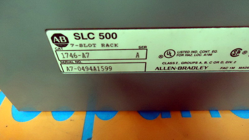 ALLEN-BRADLEY SL500 entire group of 1746-A7 1746-P1 1746-NI4 1746-OB8 ...