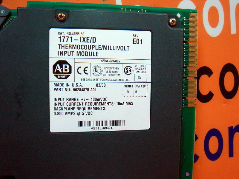 A-B 1771-IXE-D - 裕益科技自動化設備可程式編碼器PLC分散式控制系統DCS