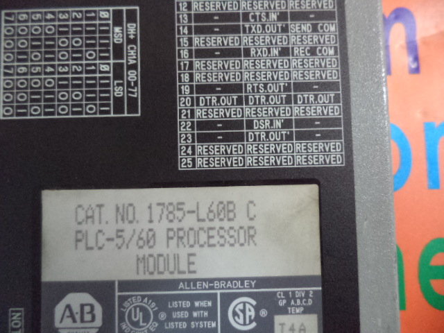 ALLEN-BRADLEY 1785-L60B - 裕益科技自動化設備可程式編碼器PLC分散式控制系統DCS