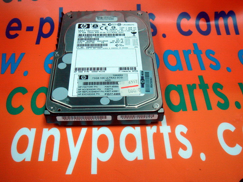 Hard drive HP CA06200-B60600HL / 0950-4133 / MAP3735NC WIDE ULTRA320 ...