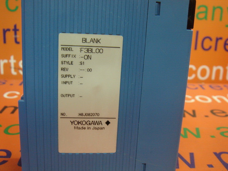 YOKOGAWA F3BL00-0N - 裕益科技自動化設備可程式編碼器PLC分散式控制系統DCS