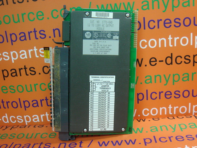 A-B 1771-OAD - PLC DCS SERVO Control MOTOR POWER SUPPLY IPC ROBOT