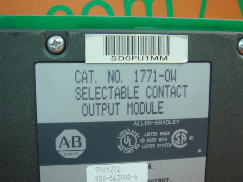 A-B 1771-OW - PLC DCS SERVO Control MOTOR POWER SUPPLY IPC ROBOT