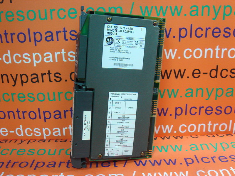 A-B 1771-ASB E - PLC DCS SERVO Control MOTOR POWER SUPPLY IPC ROBOT