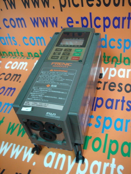 FUJI FRENIC 5000G11 DRIVE 1HP 230VAC 3PH WKEYPAD NEMA1 FRN0.75G11S-2 ...