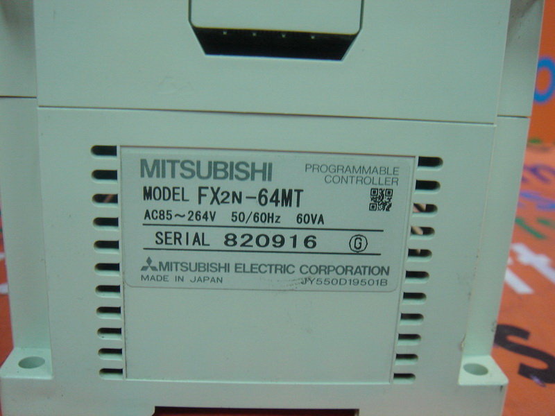 MITSUBISHI TRANSISTOR UNIT FX2N-64MT - 裕益科技自動化設備可程式編碼器PLC分散式控制系統DCS