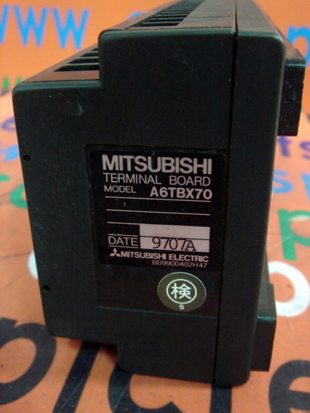 MITSUBISHI A6TBX70 TERMINAL BOARD - 裕益科技自動化設備可程式編碼器PLC分散式控制系統DCS