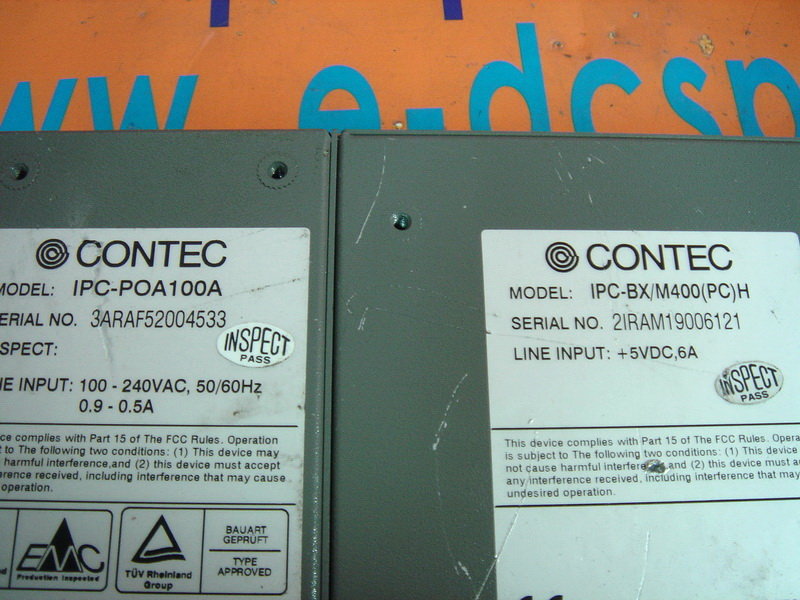 CONTEC IPC-POA100A&IPC-BXM400(PC)H - 裕益科技自動化設備可程式編碼器PLC分散式控制系統DCS
