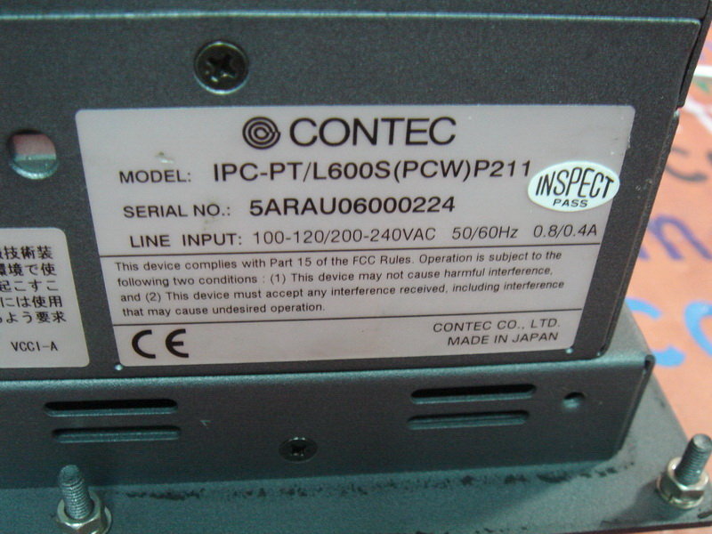 CONTEC IPC-PTL600S(PCW)P211 - PLC DCS SERVO Control MOTOR POWER SUPPLY ...